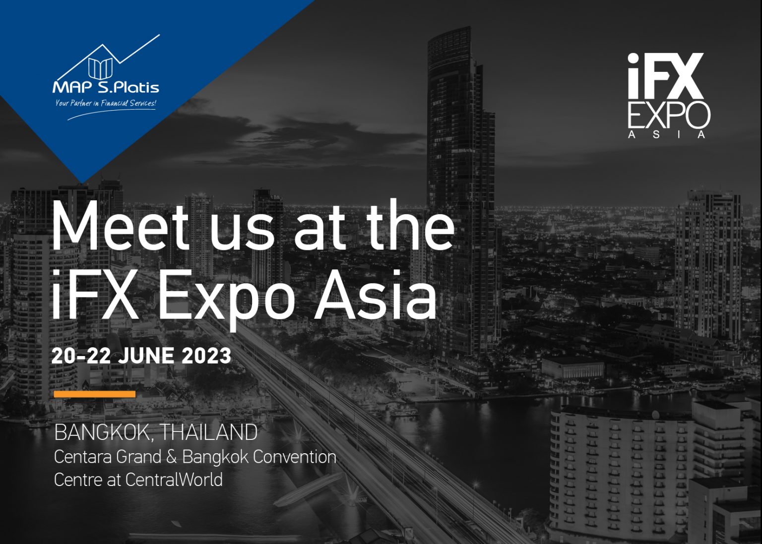 Meet us at the iFX EXPO Asia 2023!