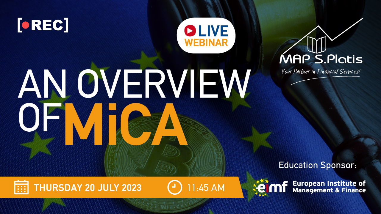 Webinar: "An Overview of MiCA"
